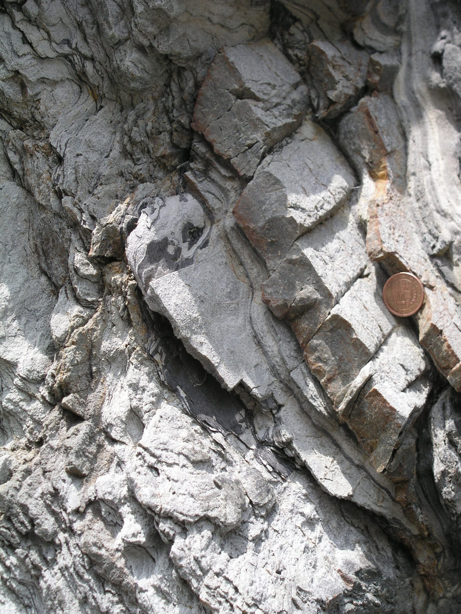 Fernando Bastida: FOTOS GEOLOGÍA (Boudinage)