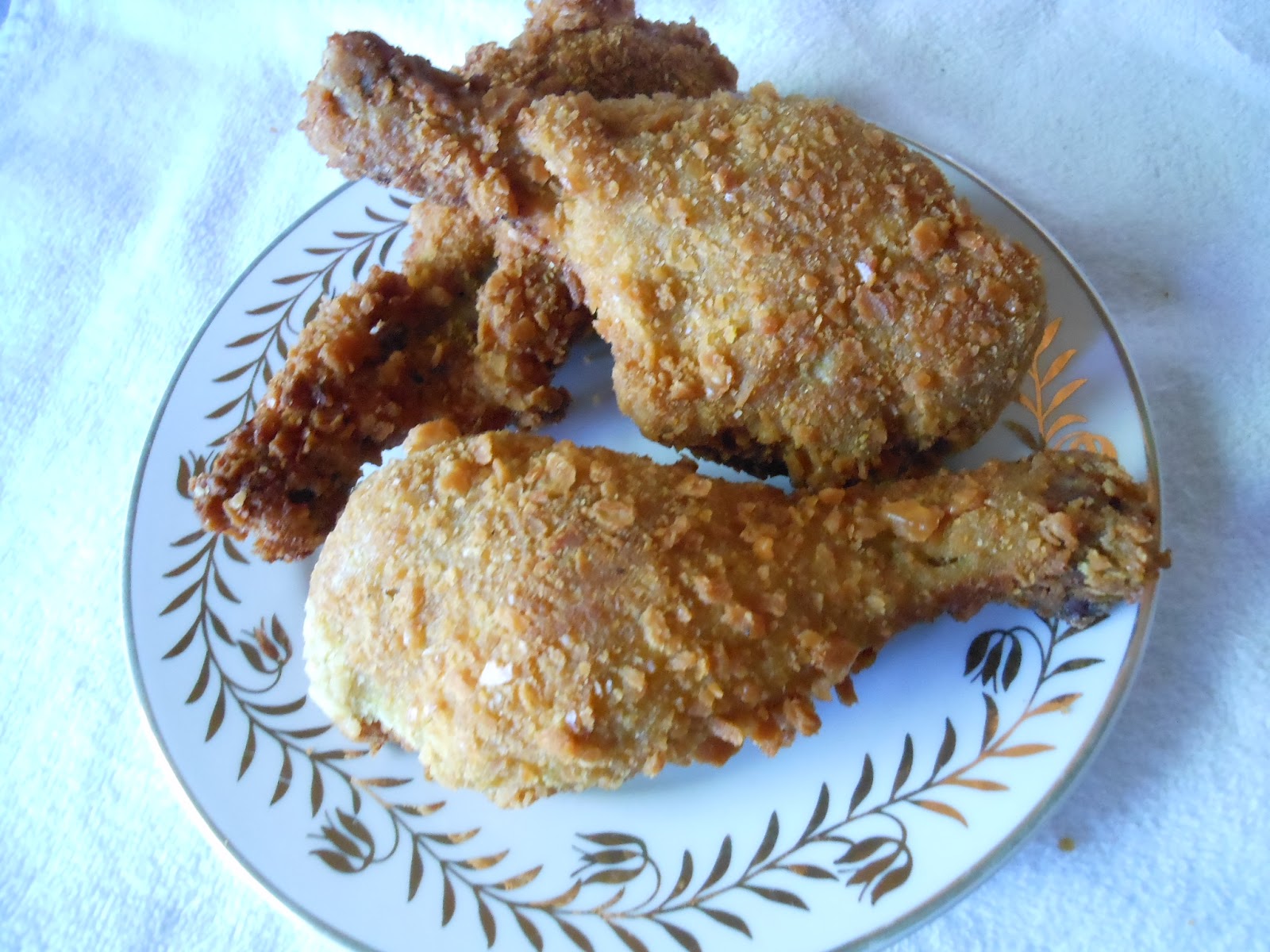Recetas de la Otra Venezuela: POLLO EMPANIZADO AL HORNO