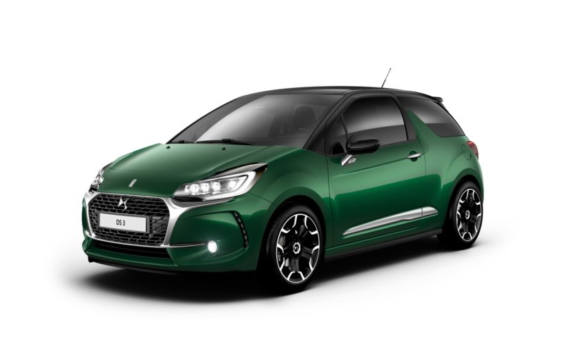 DS 3 Restylée (2016 à 2018) - Couleurs et code peinture