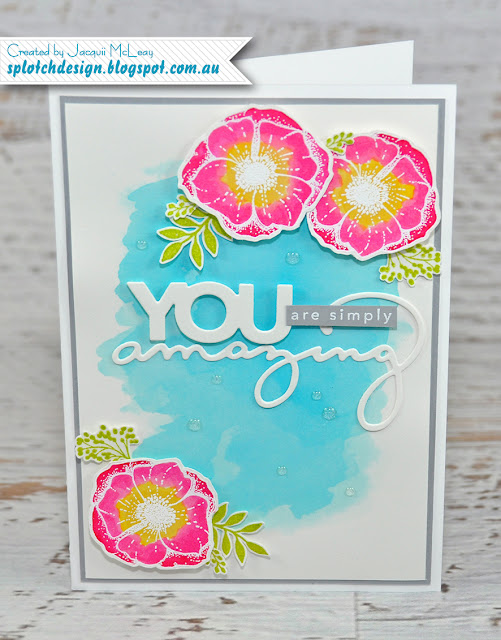 Splotch Design - Adding ink to paper!