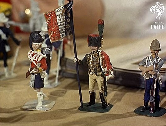 British Pathé: Peter Cushing and His Toy Soldiers ( 1956 ) - Silver ...