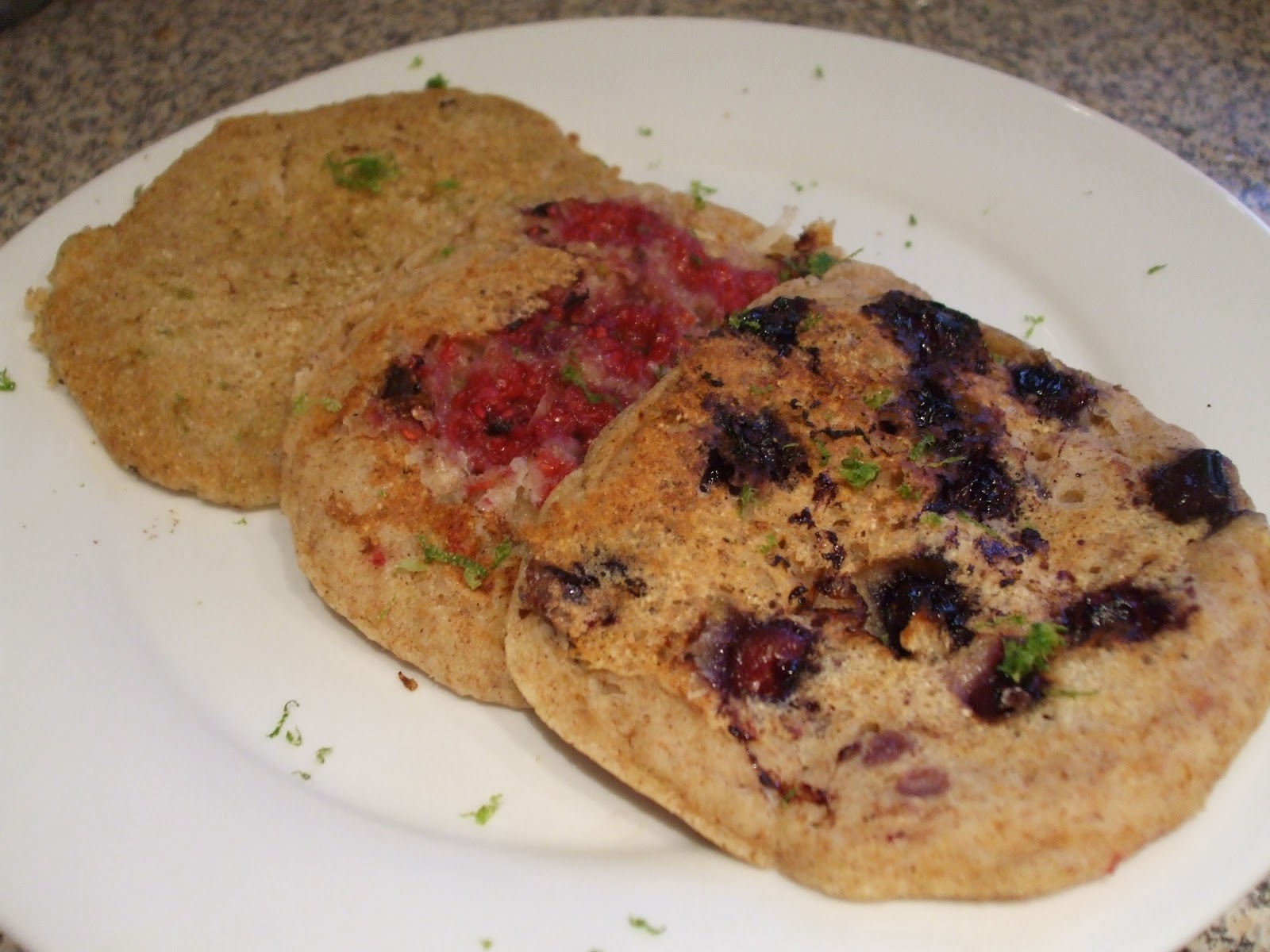 The Woodchuck Vegan: "Key" Lime Pancakes