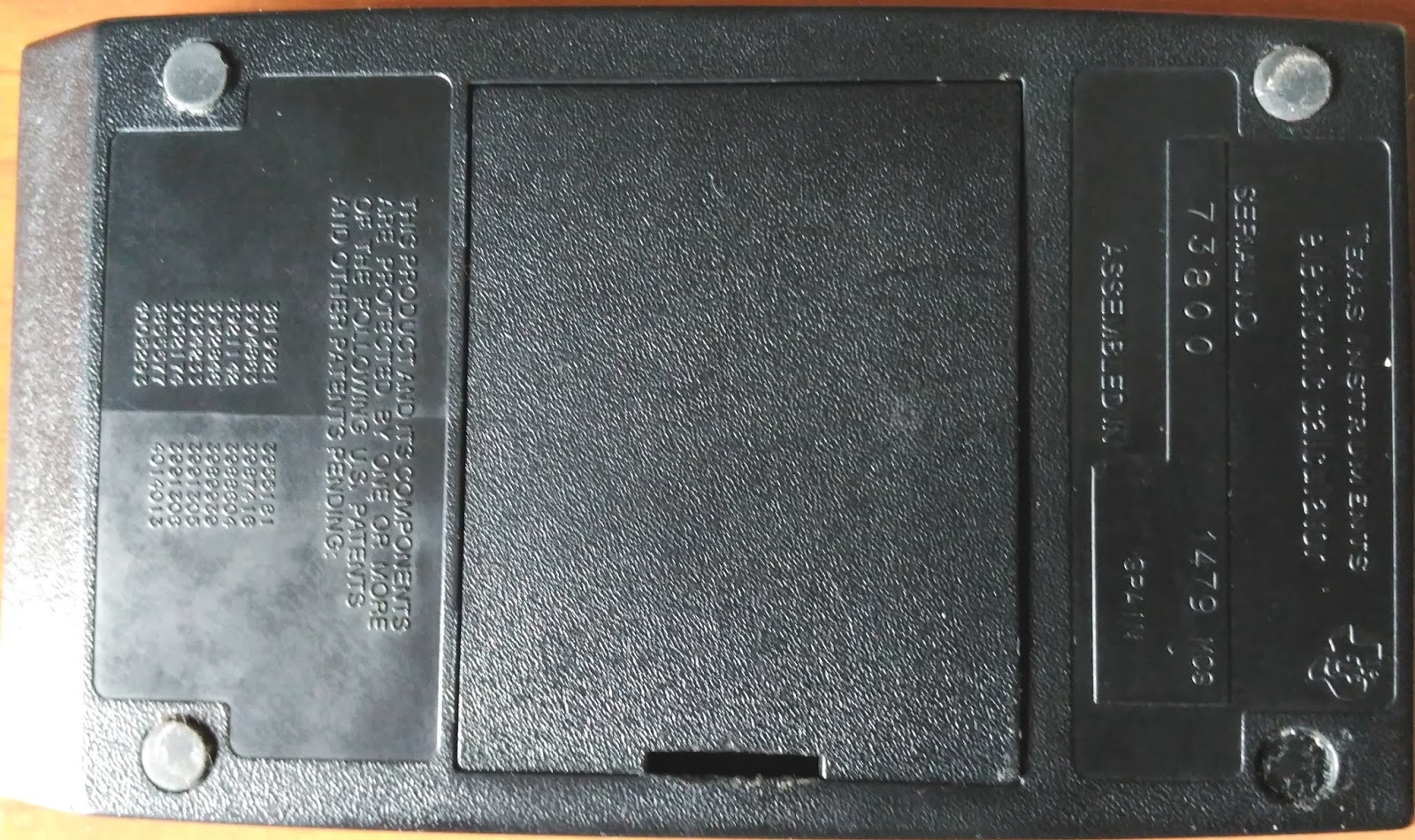 Retro Ordenadores Orty: Texas Instrumens TI-33 (1978) (electronic ...