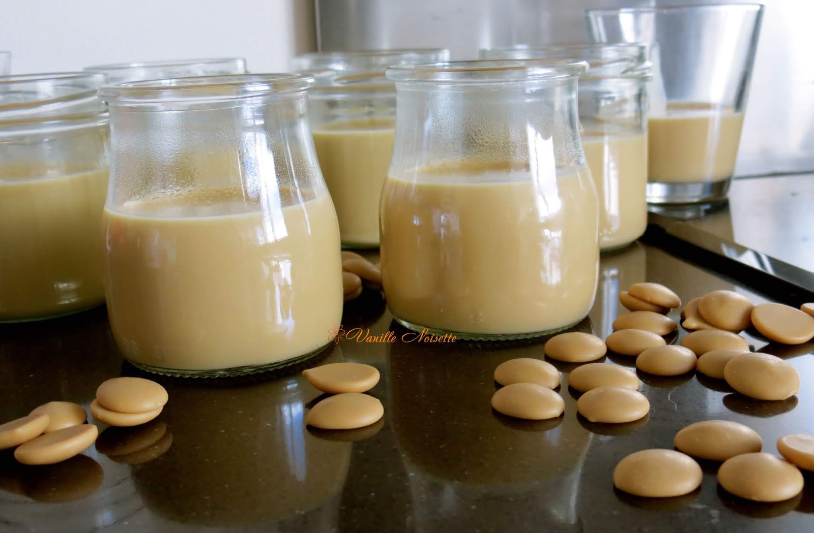 Vanille Noisette : CREME DESSERT ZÉPHIR CARAMEL