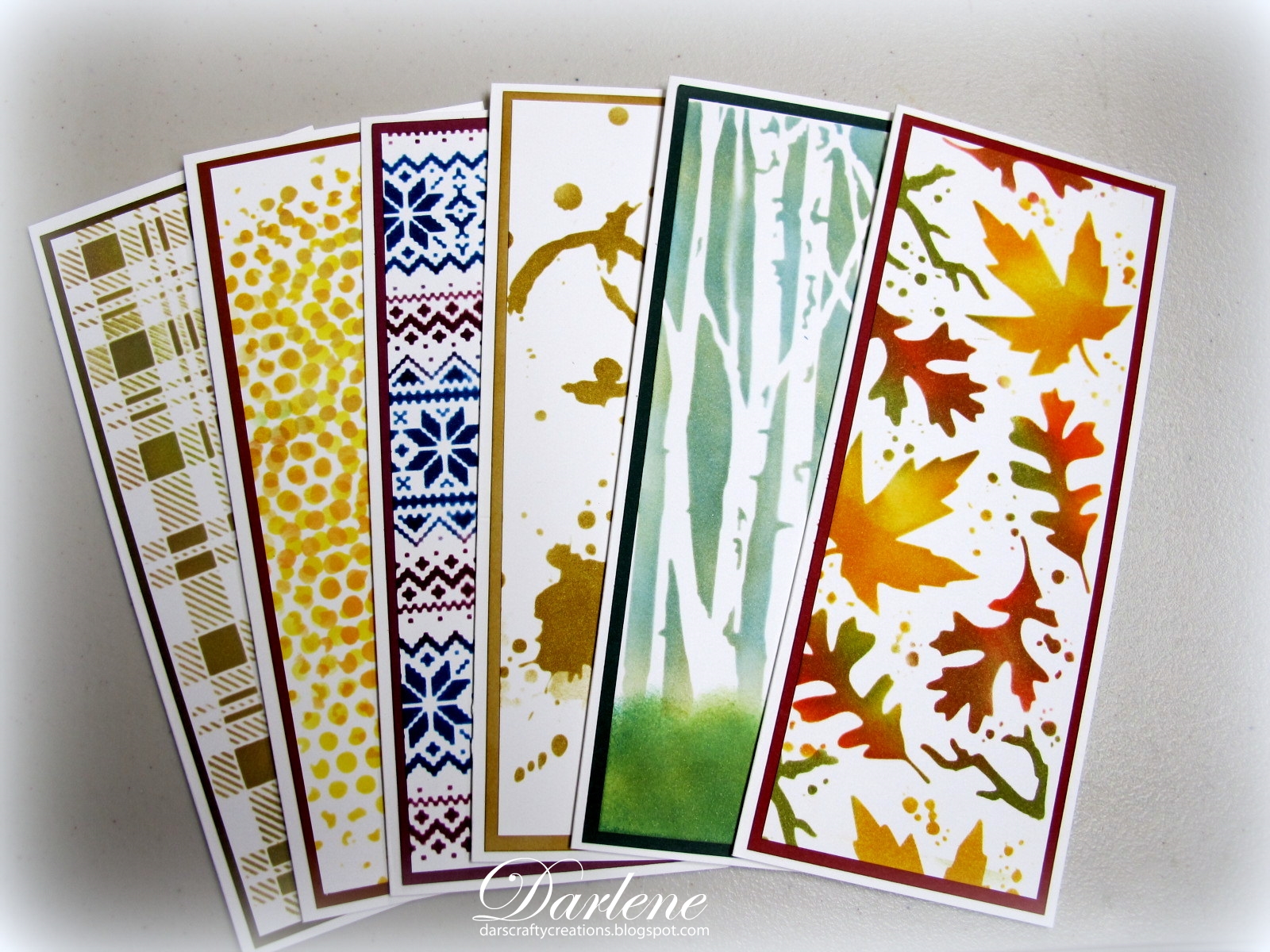 DAR'S CRAFTY CREATIONS: Slimline FUN