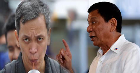 National rally, Renato Reyes turned to President Duterte!