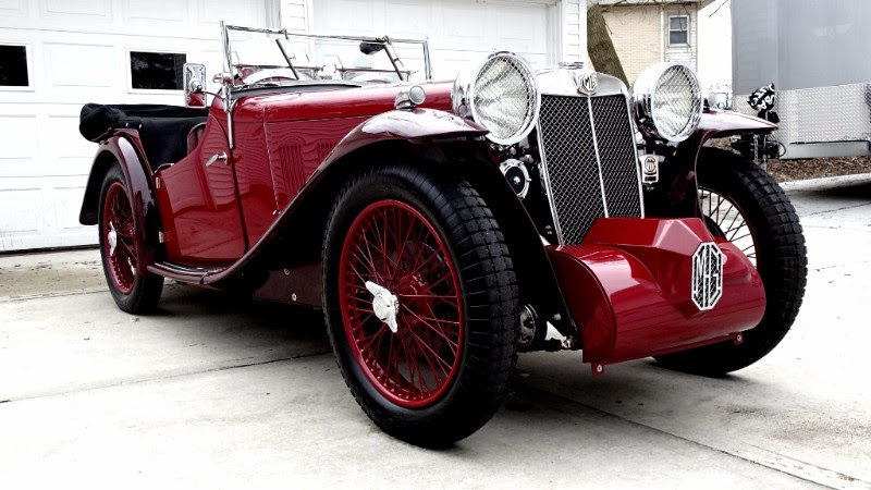 autoliterate: Speaking of two-seaters: 1933 supercharged MG L1