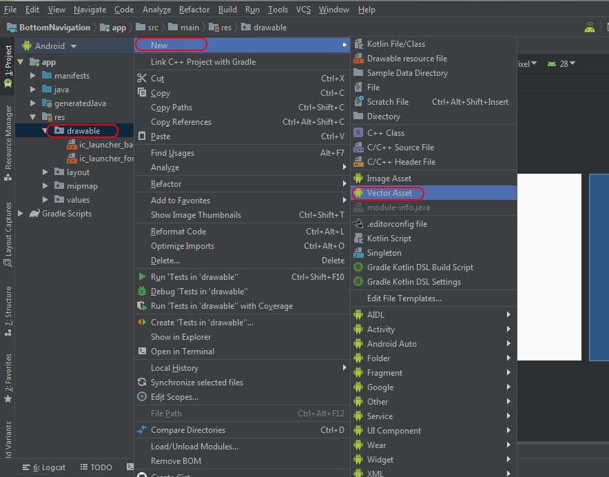 Cara Menggunakan Icon Sendiri di Android Studio ~ CODING RAKITAN ...
