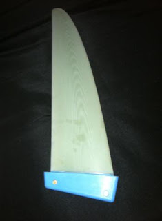 Raceboard windsurfing: NEW RACEBOARD FIN FORM BLACK PROJECT FINS