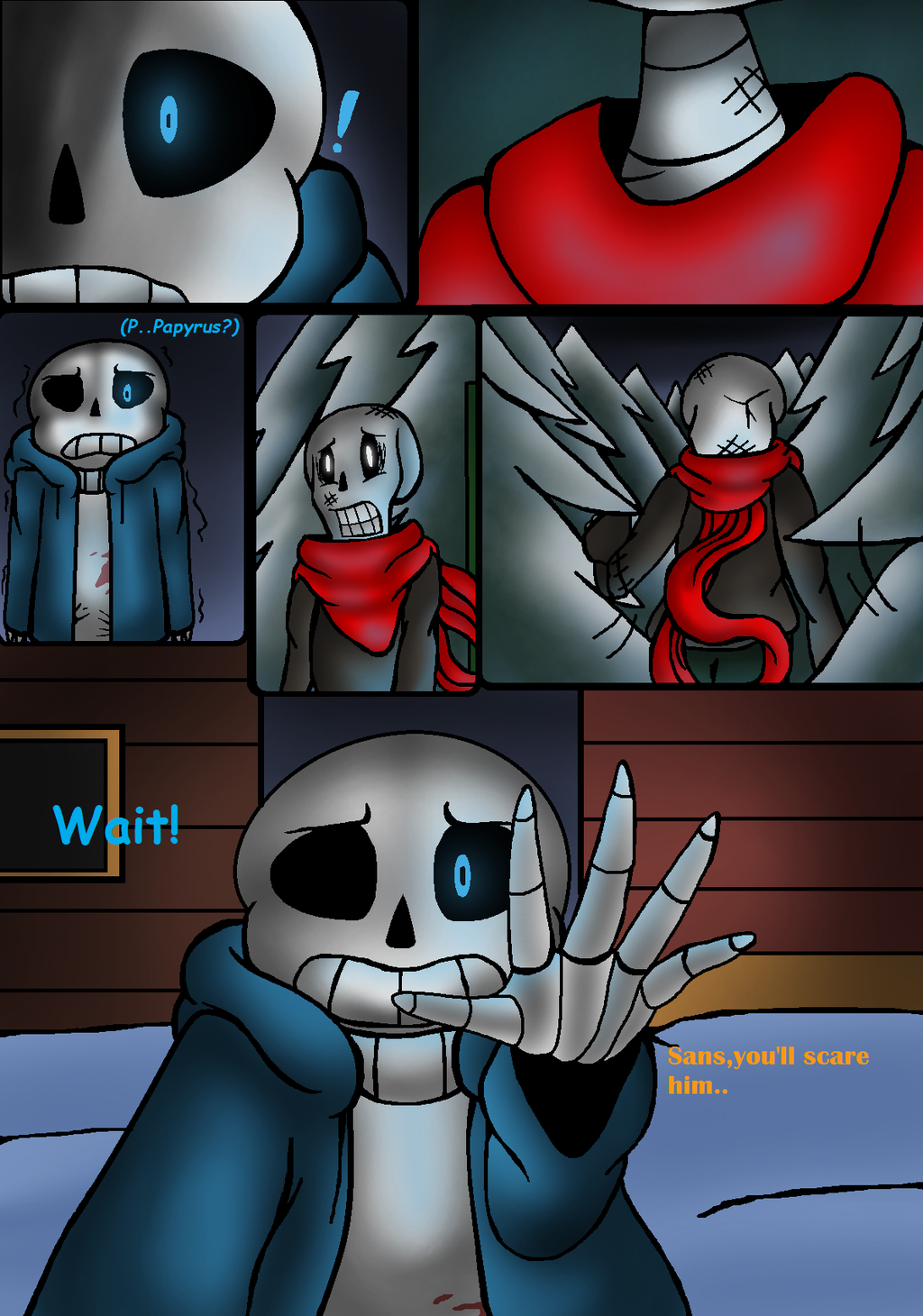 Undertale: AU - Abandoned ~ Handlarz Iluzji