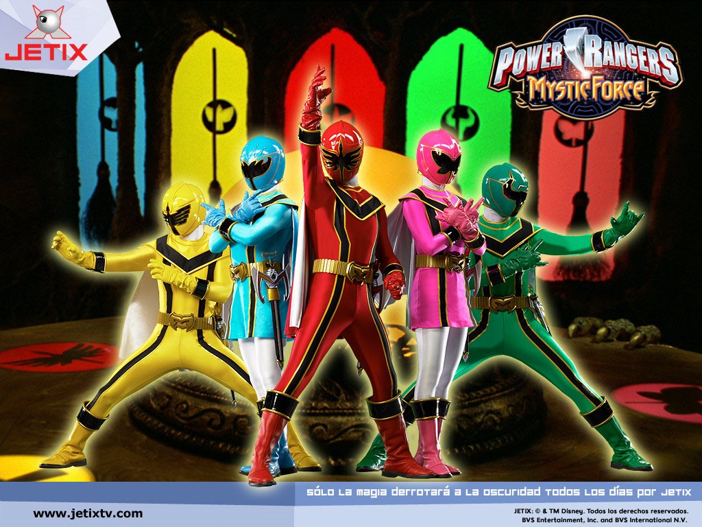 LOS WALLPAPERS ORIGINALES DE TODAS LAS TEMPORADAS DE LOS POWER RANGERS