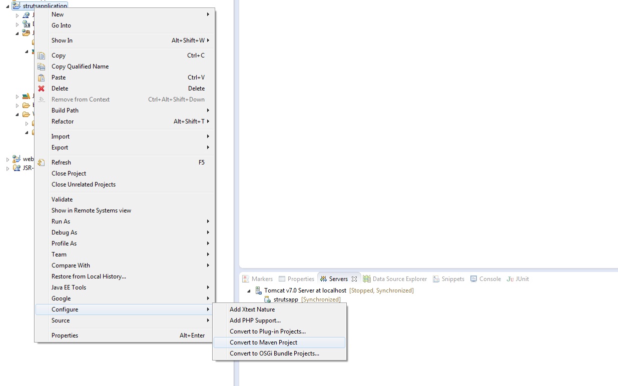 Advanced Java Javascript Middleware And Backend Examples Configuring Eclipses Dynamic Web