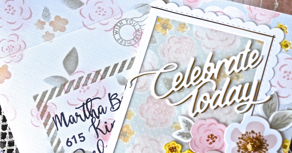 artful notions: Envelope for a handmade card.