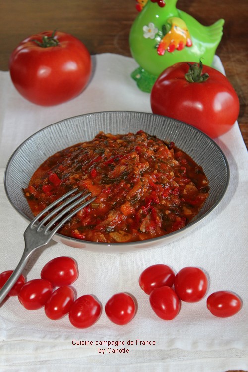 Cuisine et Campagne de France : TCHOUTCHOUKA