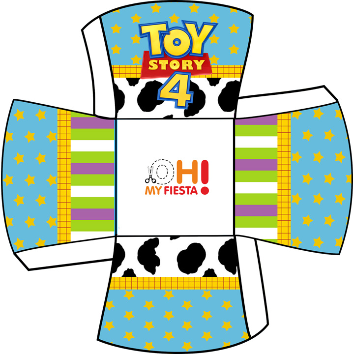 Toy Story 4 with Forky: Free Printable Boxes. - Oh My Fiesta! in english