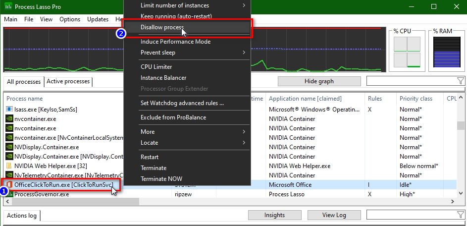 Cara menggunakan Process Lasso (performa PC↑) - ripzew | Website Seputar Teknologi