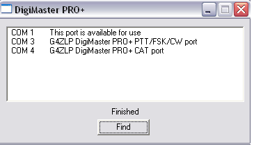 F8RFL: INTERFACE DIGIMODES : DIGIMASTER PRO+ de G4ZLP
