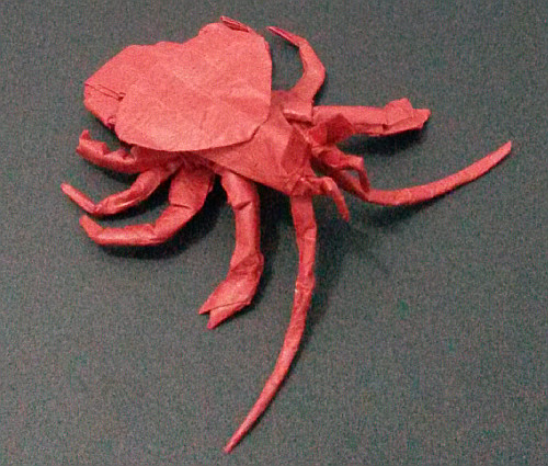 Origami Coconut Crab