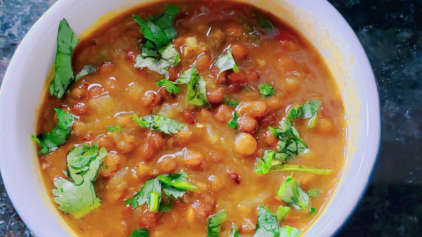 Instant Pot Whole Masoor Dal with Rice