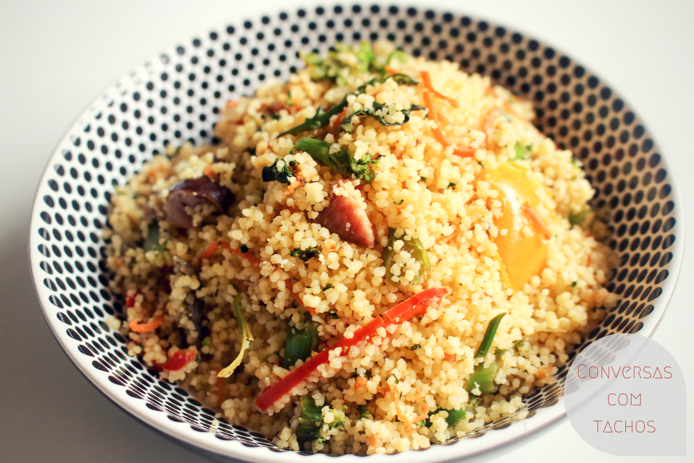 Couscous com vegetais