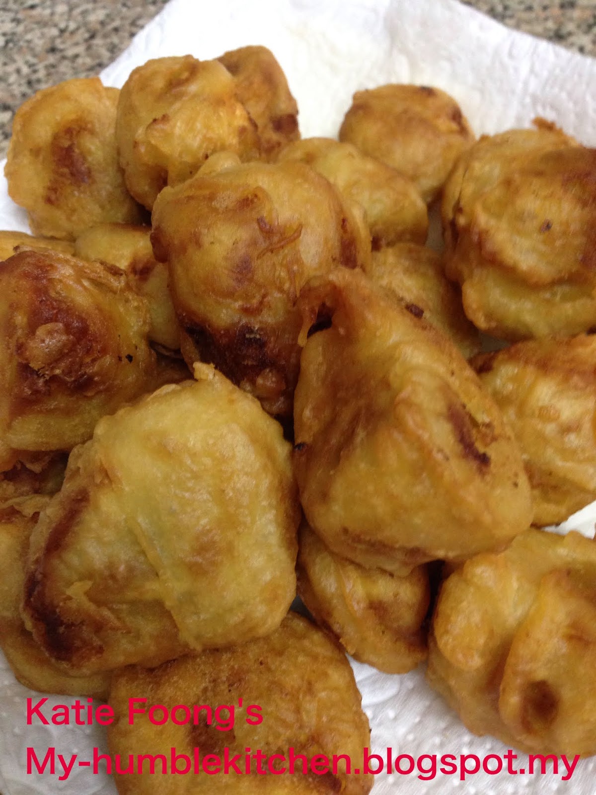 MY-HUMBLEKITCHEN: CRISPY DEEP FRIED CHEMPEDAK