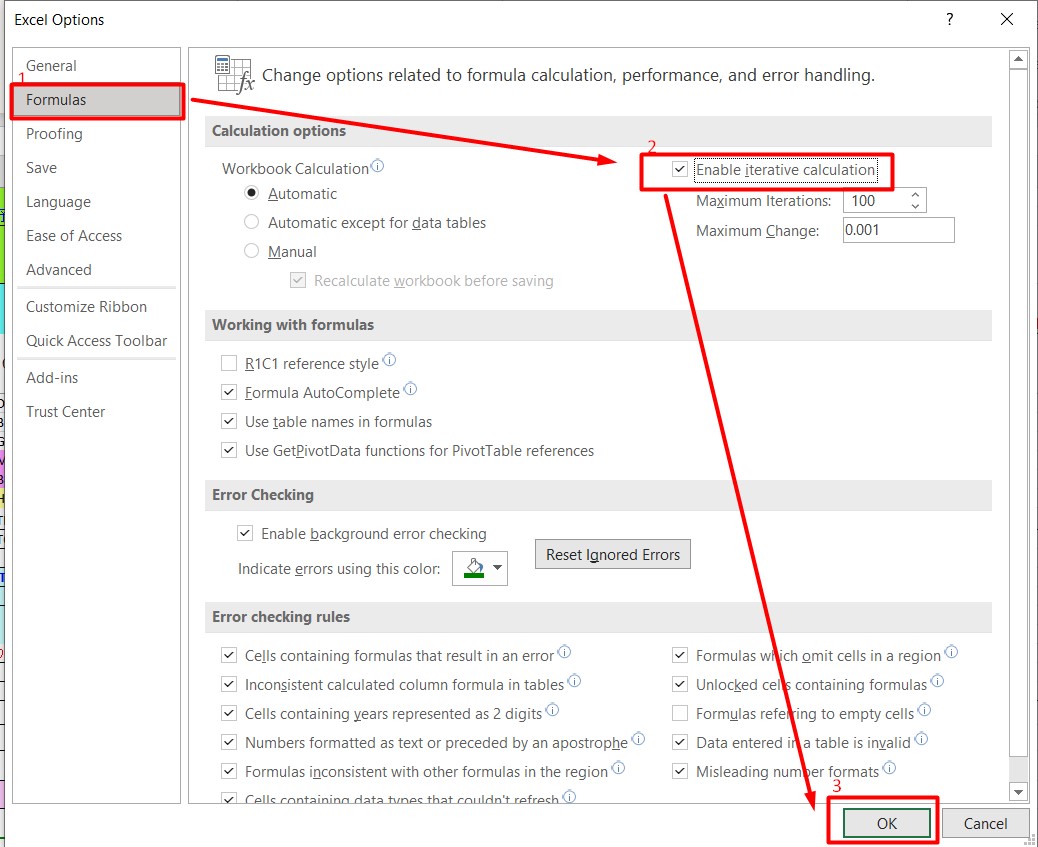 Cara mengatasi error circular reference pada microsoft excel - Hakko Blog's