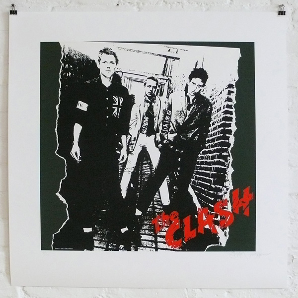 INSIDE THE ROCK POSTER FRAME BLOG: The Clash Album Cover Print Release