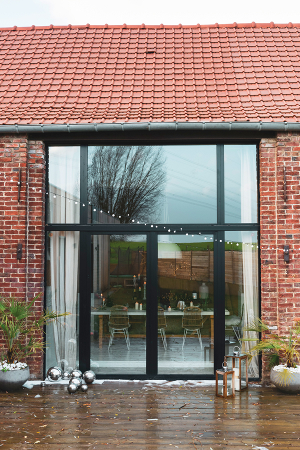 A converted barn in the French countryside