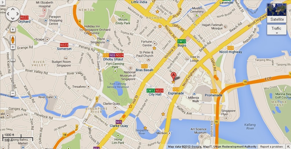 About Singapore City MRT Tourism Map and Holidays: Detail Raffles Hotel ...
