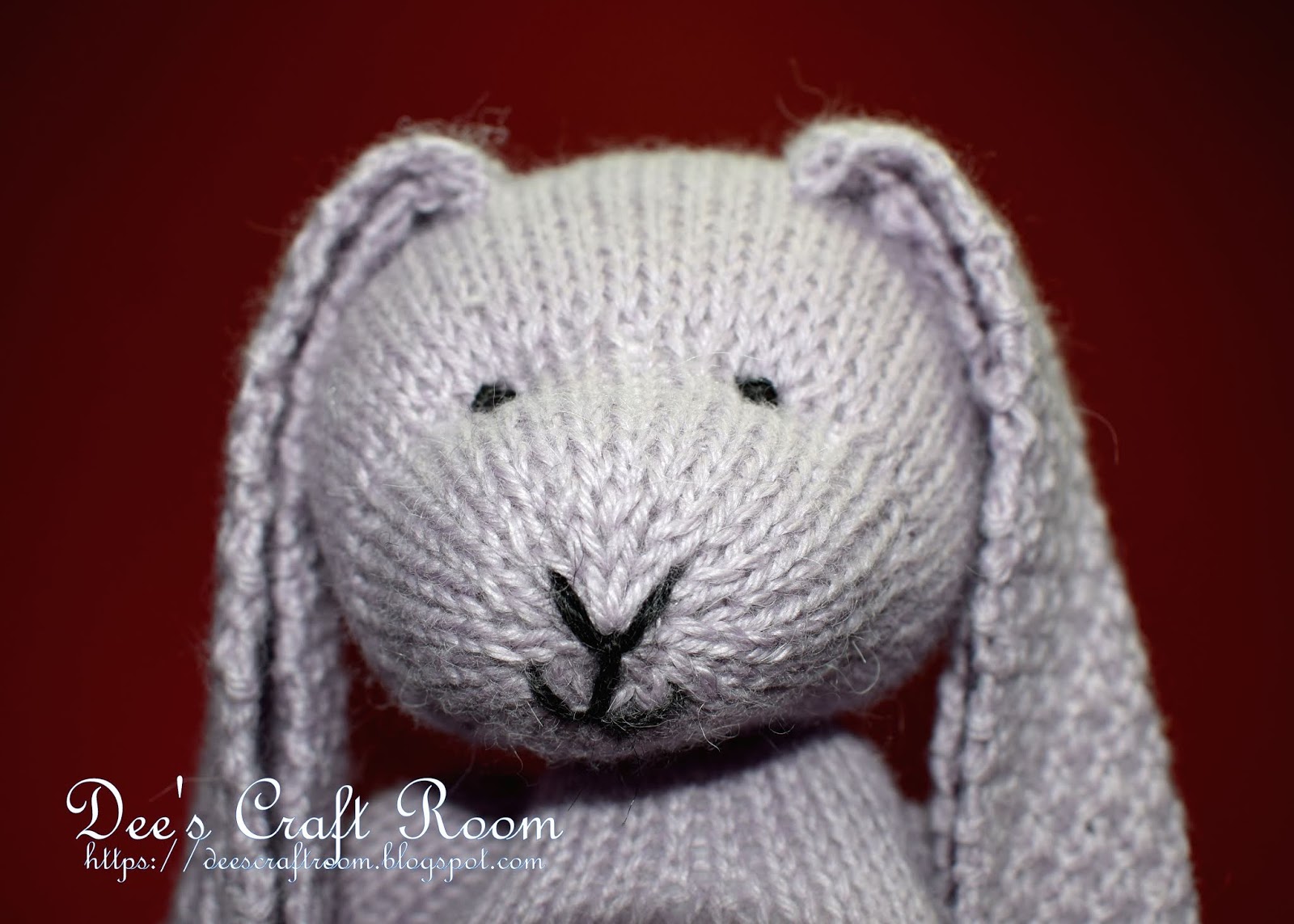 Dee's Craft Room: Lavender Rabbit