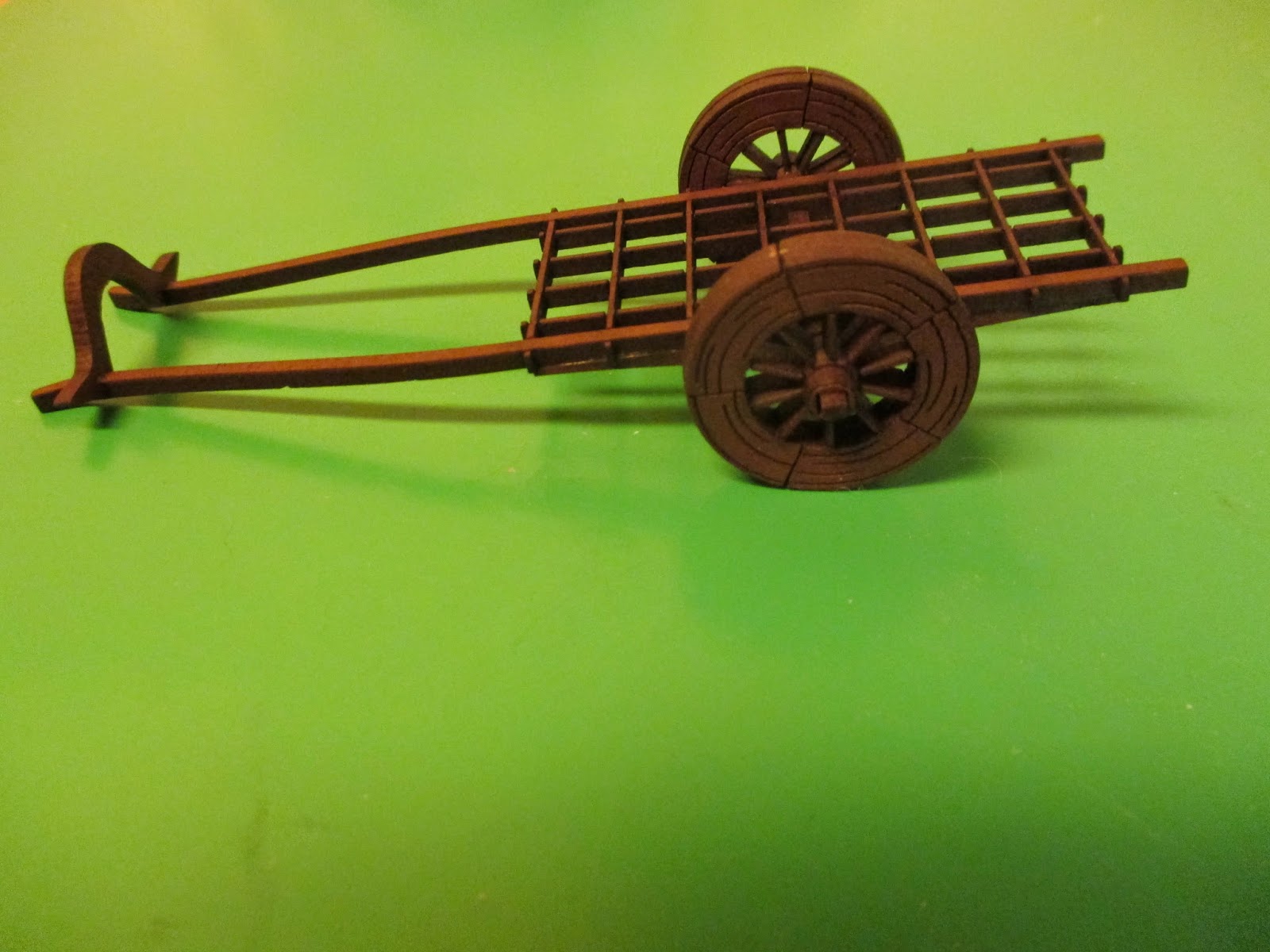 The Miniatures Man: Far East Asian Ox Cart from 4Ground