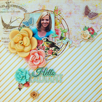 My Creative Scrapbook: Step by Step Layout Video Tutorial by Delaina Burns