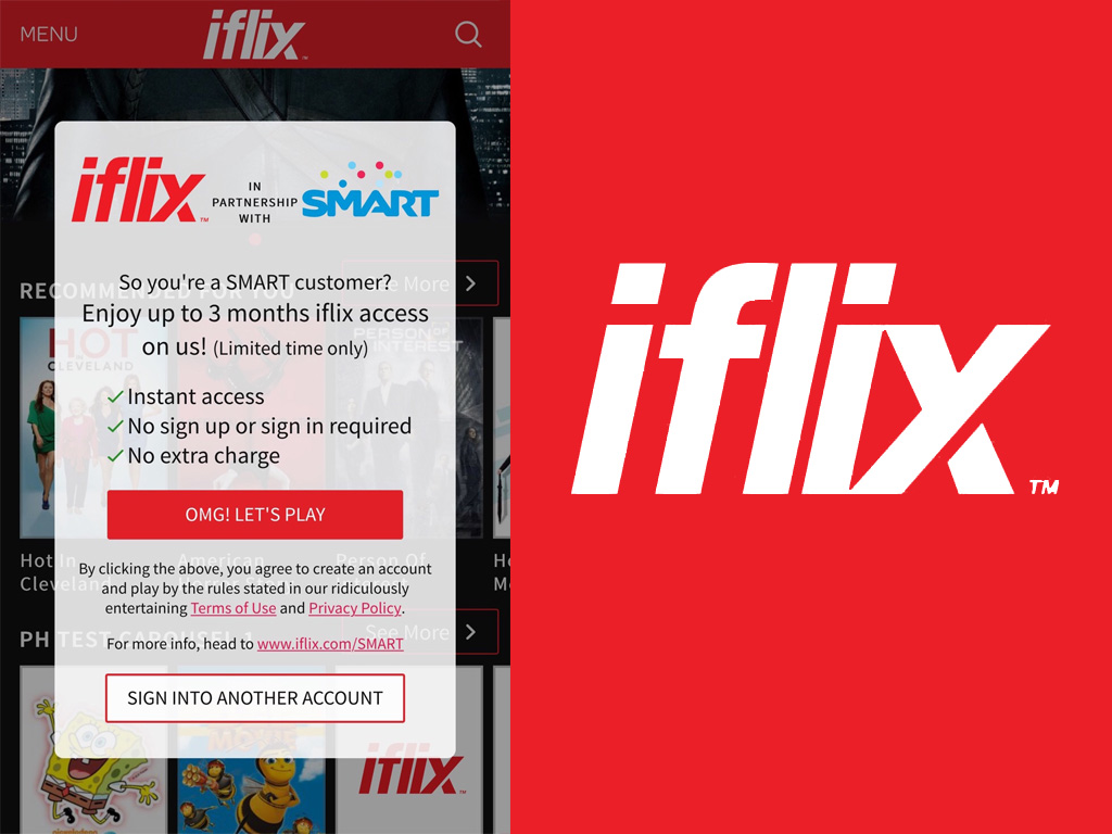 Smart subscribers will have an instant access to iflix | Geeky Pinas