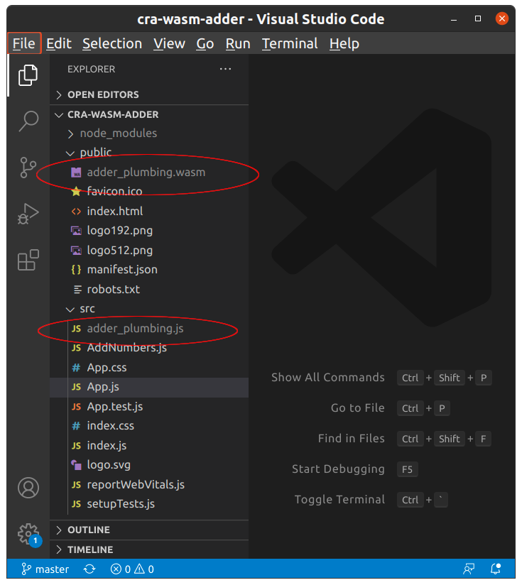 dominoc925: How to setup a C++ WebAssembly component to run in a create ...