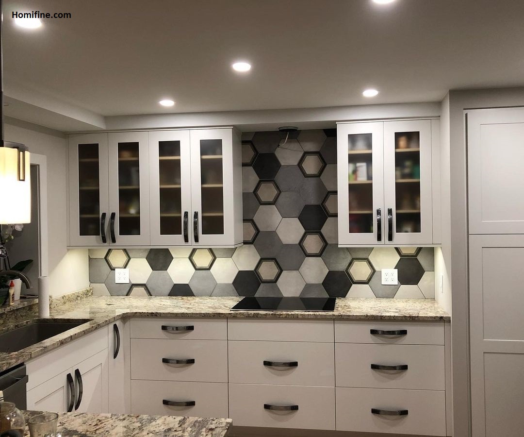 7 Hexagon Kitchen Tile Thought ~ Homifine.com