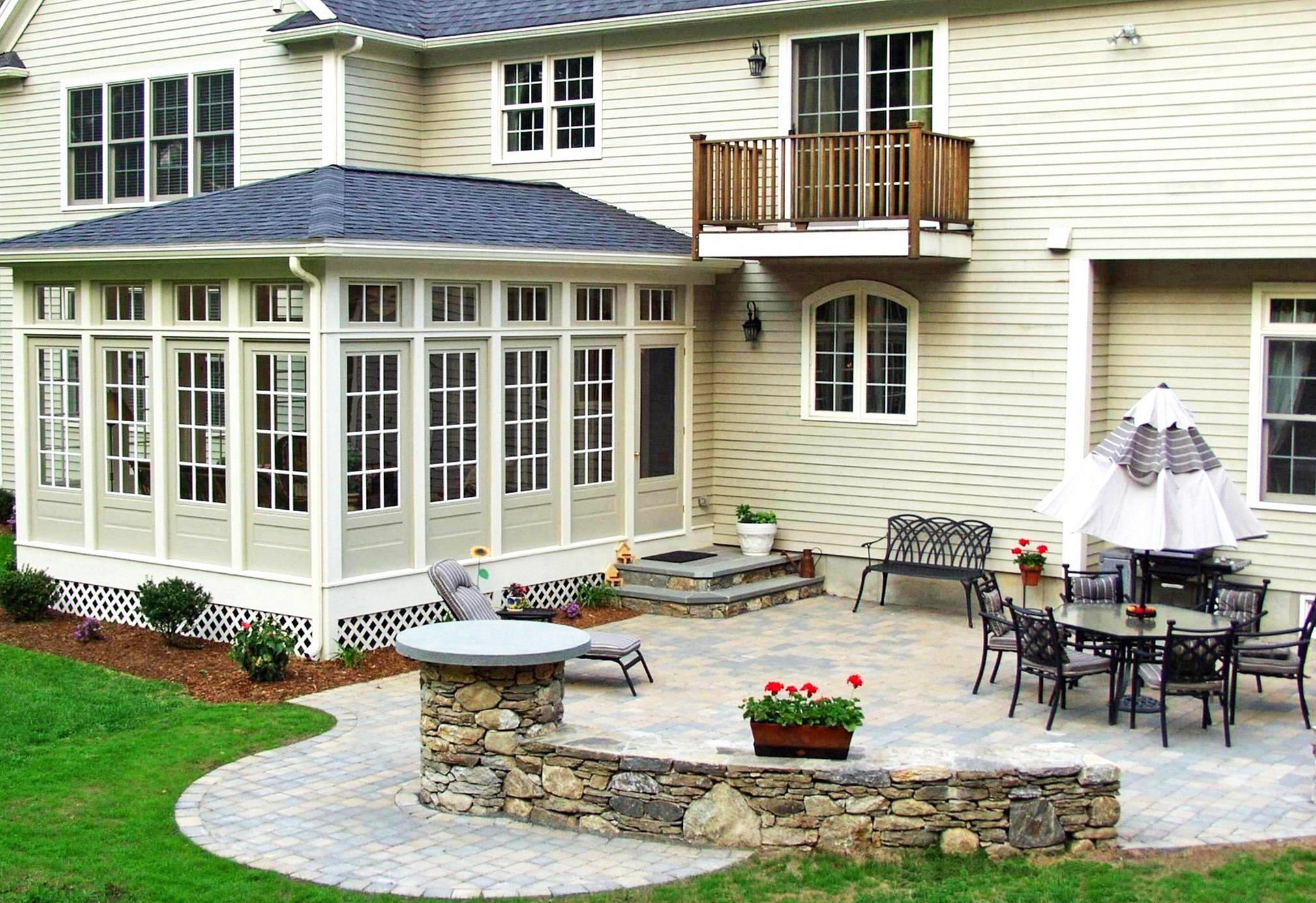 Sunroom Patio Designs - Backyard Ideas