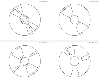 Four Coloring: Free printable Cd coloring pages for kids