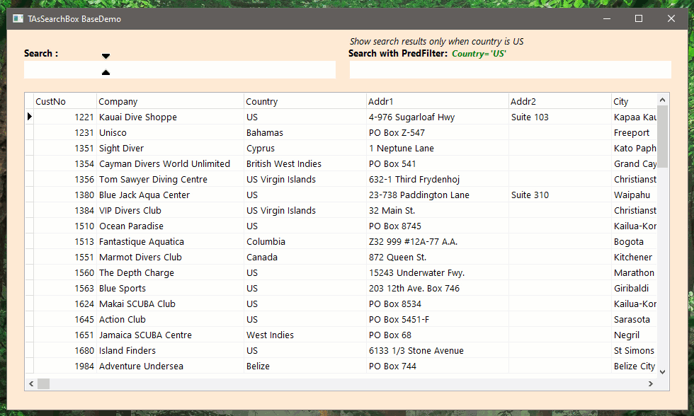 GitHub - anoirsoft/AsSearchbox: A simple component for Delphi to search ...