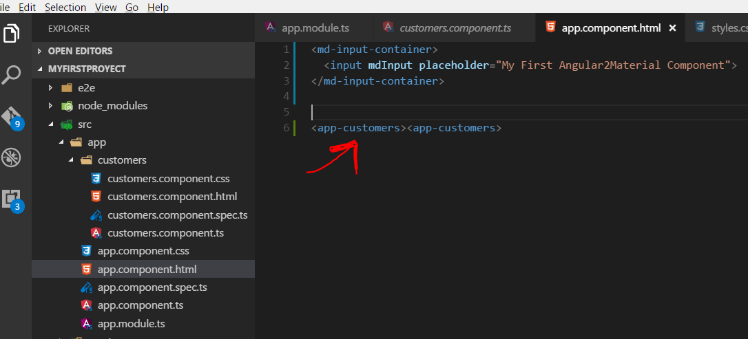 How to create a new Component in Angular2 Como crear un nuevo Component ...