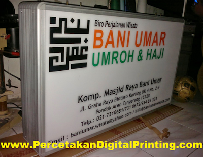 Contoh Desain NEON BOX Dari Percetakan Digital Printing Terdekat - Jasa ...