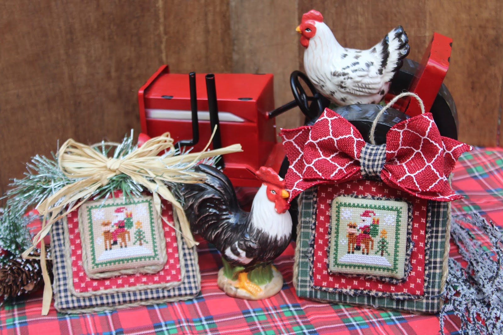 Pinker n Punkin Quilting & Stitching: Santa's Ride- A Christmas in July ...