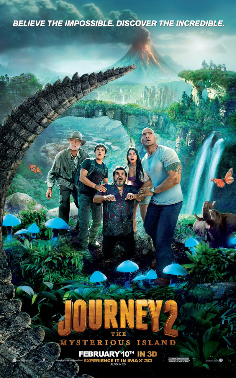 JOURNEY 2 THE MISTERIOUS ISLAND POSTER | Posterwala