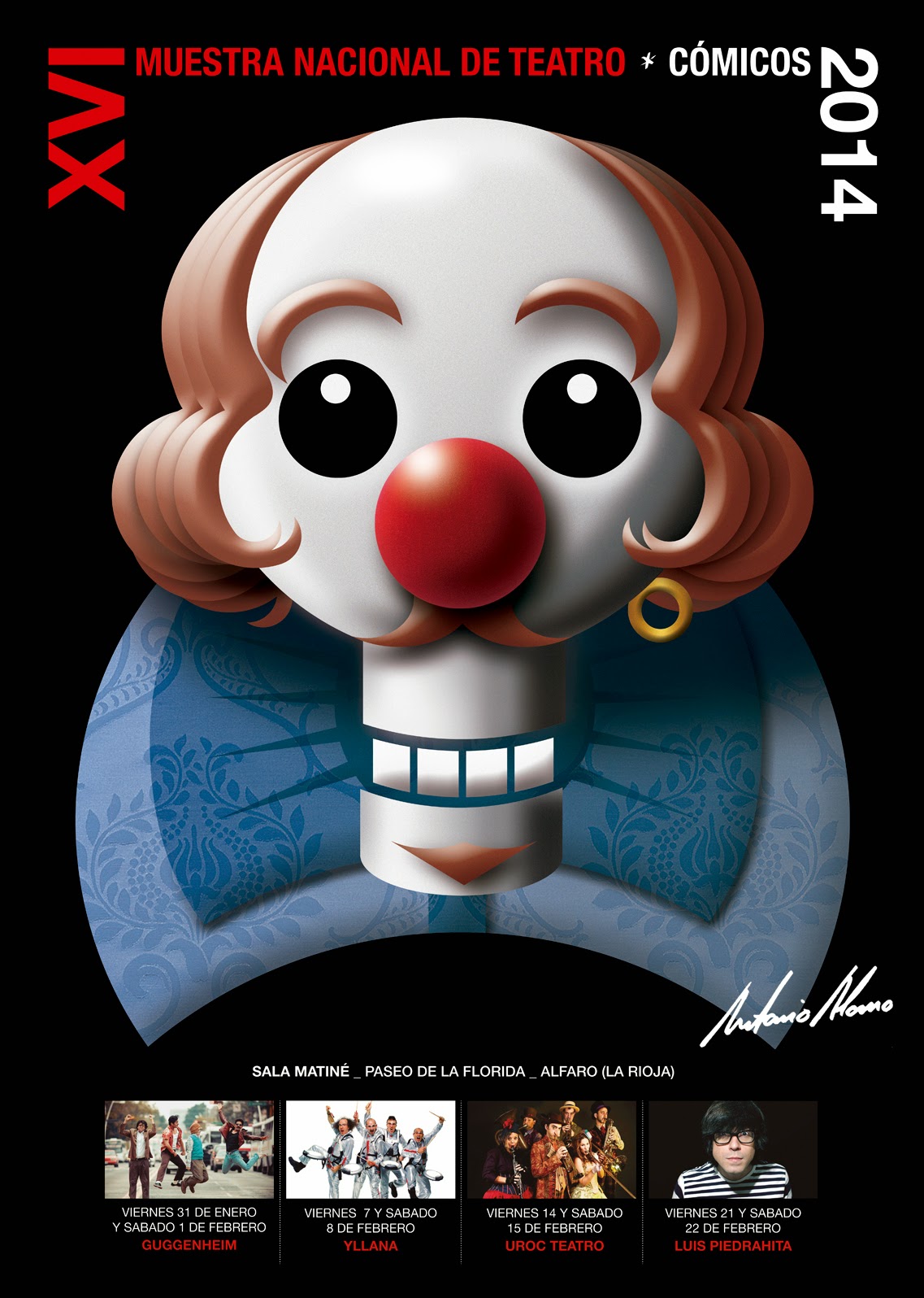 El blog del Tonicio: XVI Muestra Nacional de Teatro Comicos 2014