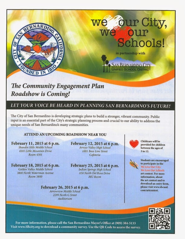 Take Action California: San Bernardino Community Engagement Plan Roadshow