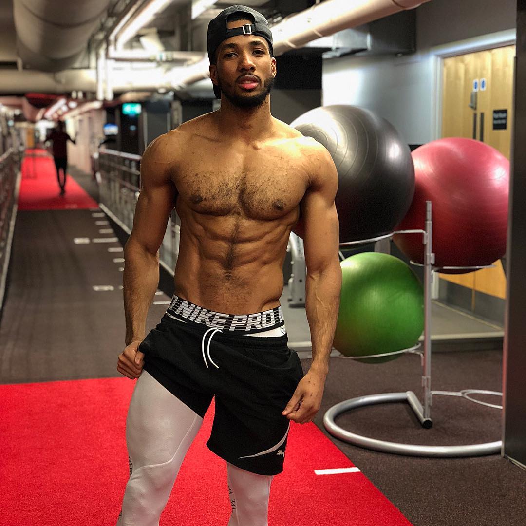 Throwback photos Fitness, Shirtless, Muscles Pictures of Usman Shagari