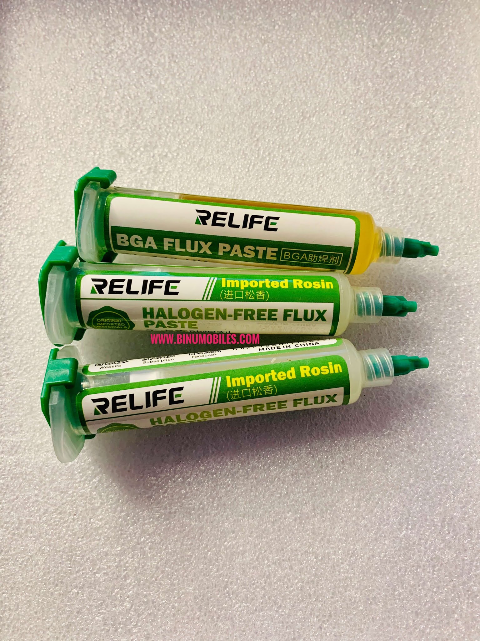 Soldering paste FLUX PASTE RL-422 RL-421 RL-420 RELIFE