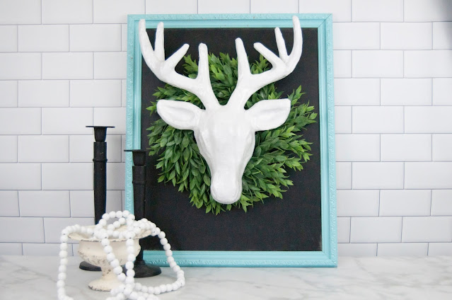 Paper Mache Reindeer Head DIY | Jen Gallacher