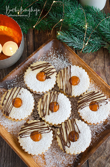 Barbi konyhája: Klasszikus omlós linzerkarika