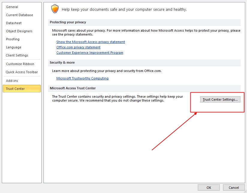 Cara Enable Macro Pada Microsoft Acces cara-enable-macro-pada-microsoft-acces
