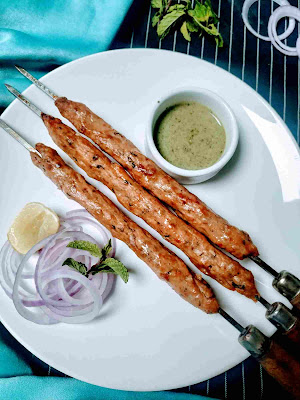 Chicken Seekh Kabab recipe
